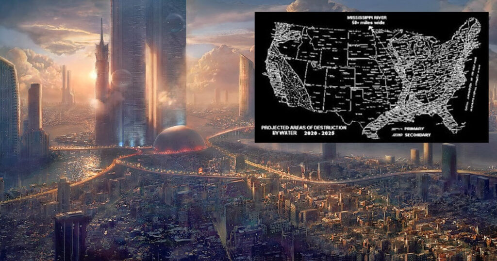Time Traveler Reveals Map Of The U.S. After Major Catastrophes (2020 ...