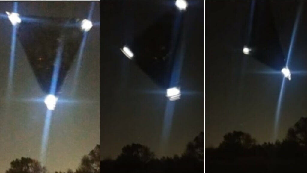 Stunning Flying Triangle Photos Confirm USAF Secret Space Program ...